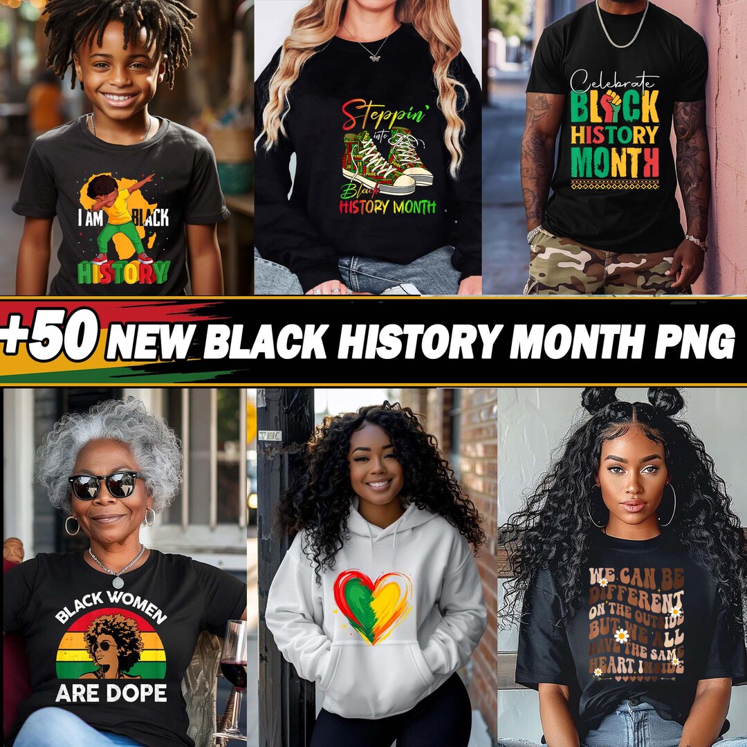 50 Black History Month Digital Bundle - Celebrating African American ...