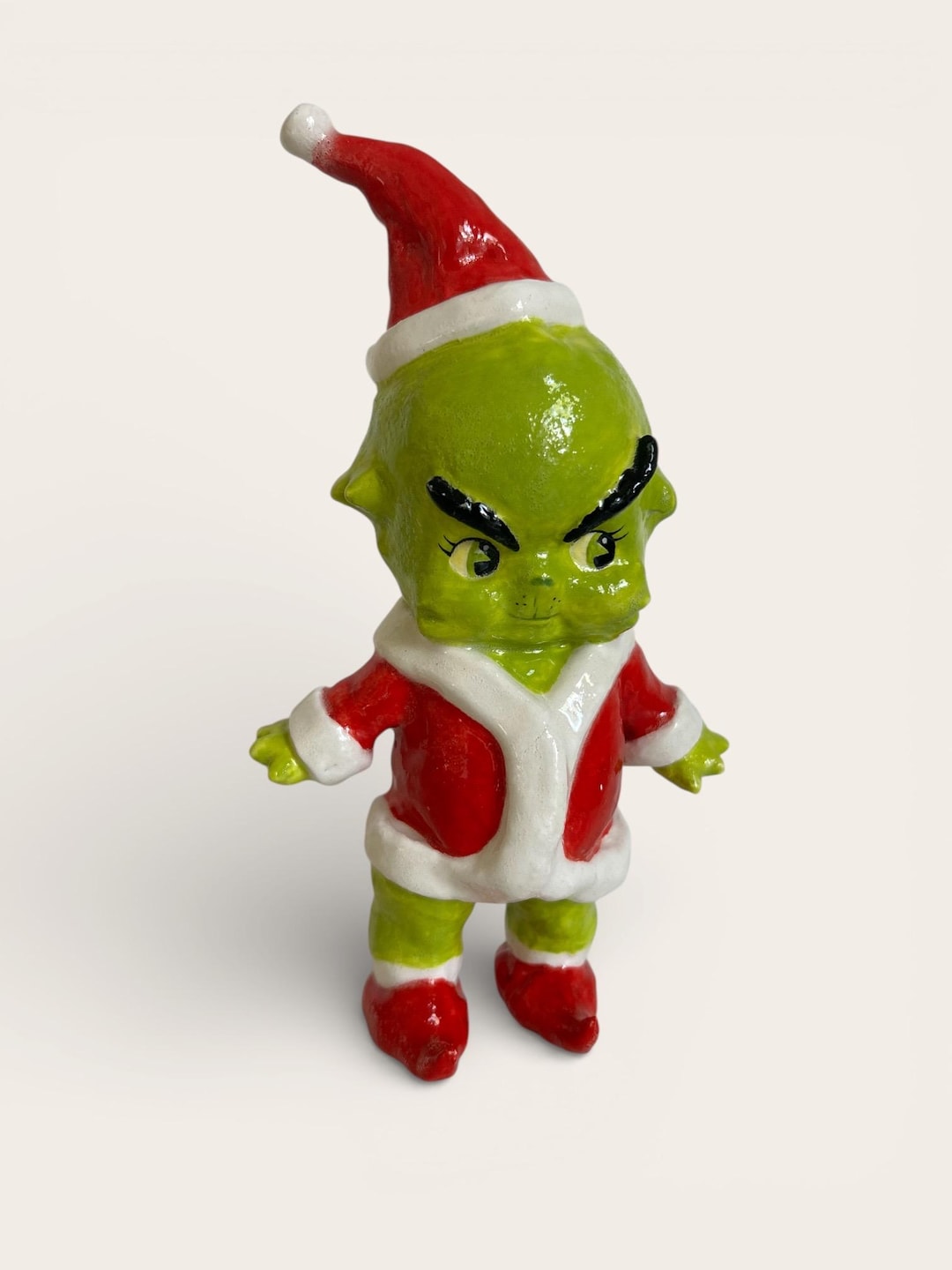 KEWPIE “grinch” Ceramic (commissioned) - Etsy