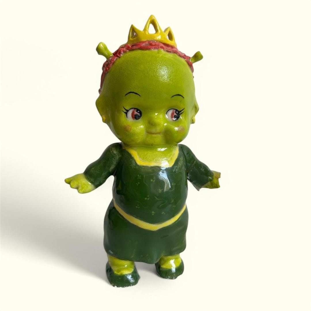 KEWPIE Fiona Ceramic (april Commission) - Etsy