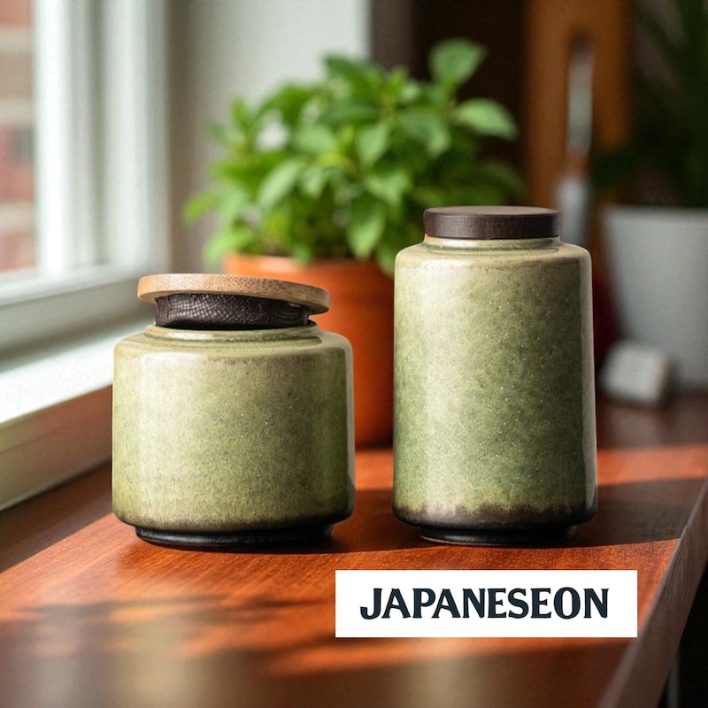 Tea Canisters Teal - Etsy UK