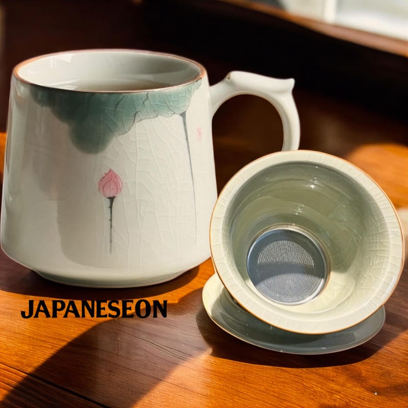 Porcelain Asian Tea Cup - Etsy