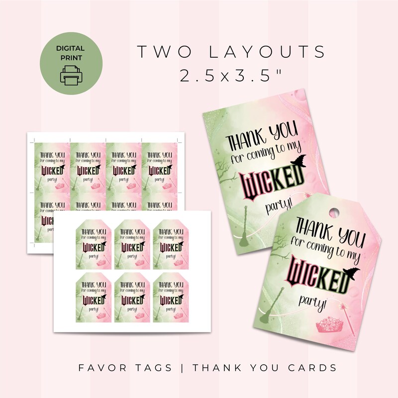 Wicked Party Favors - Etsy