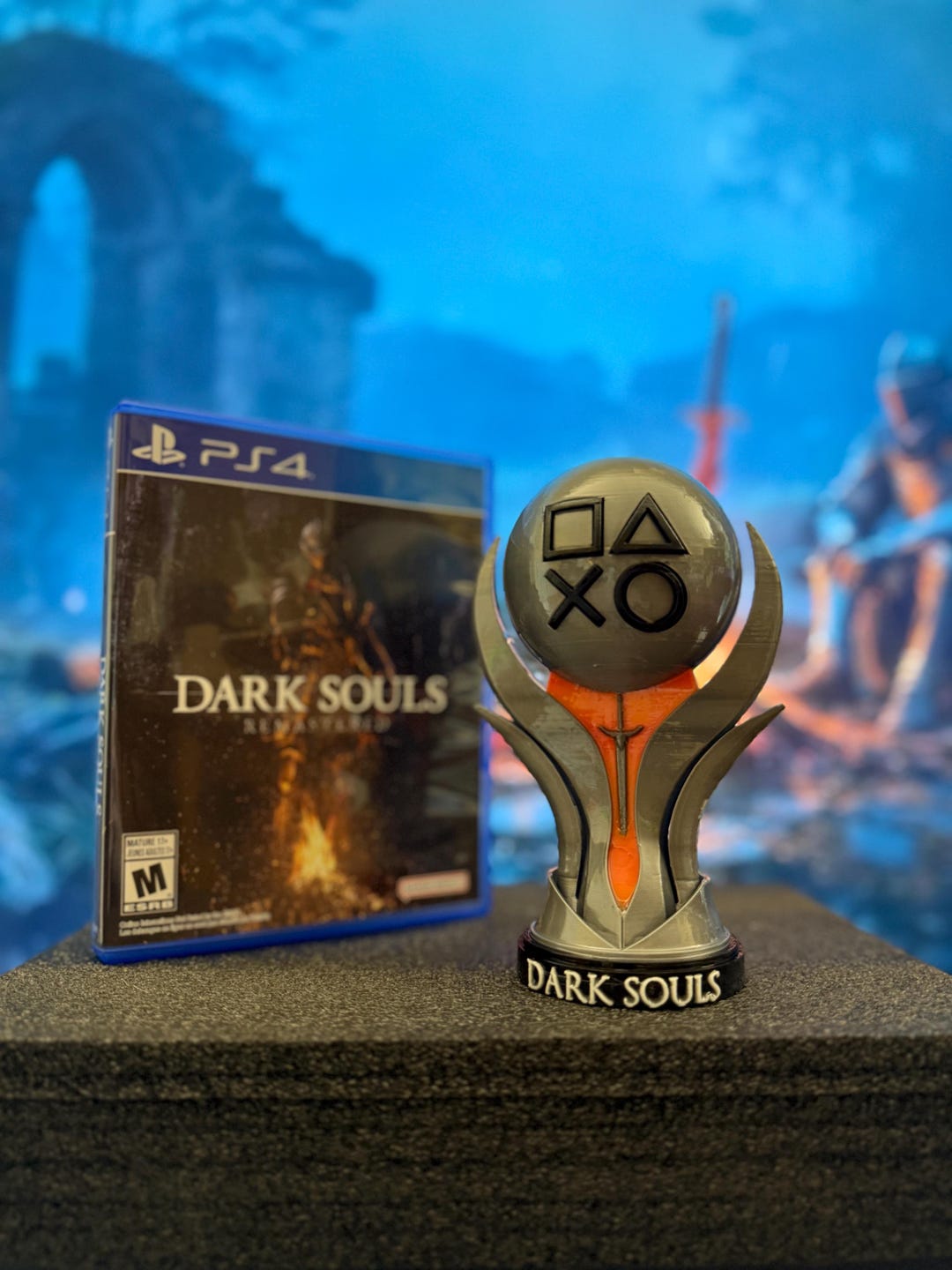Dark Souls Platinum Trophy - Fan Made Award - Etsy