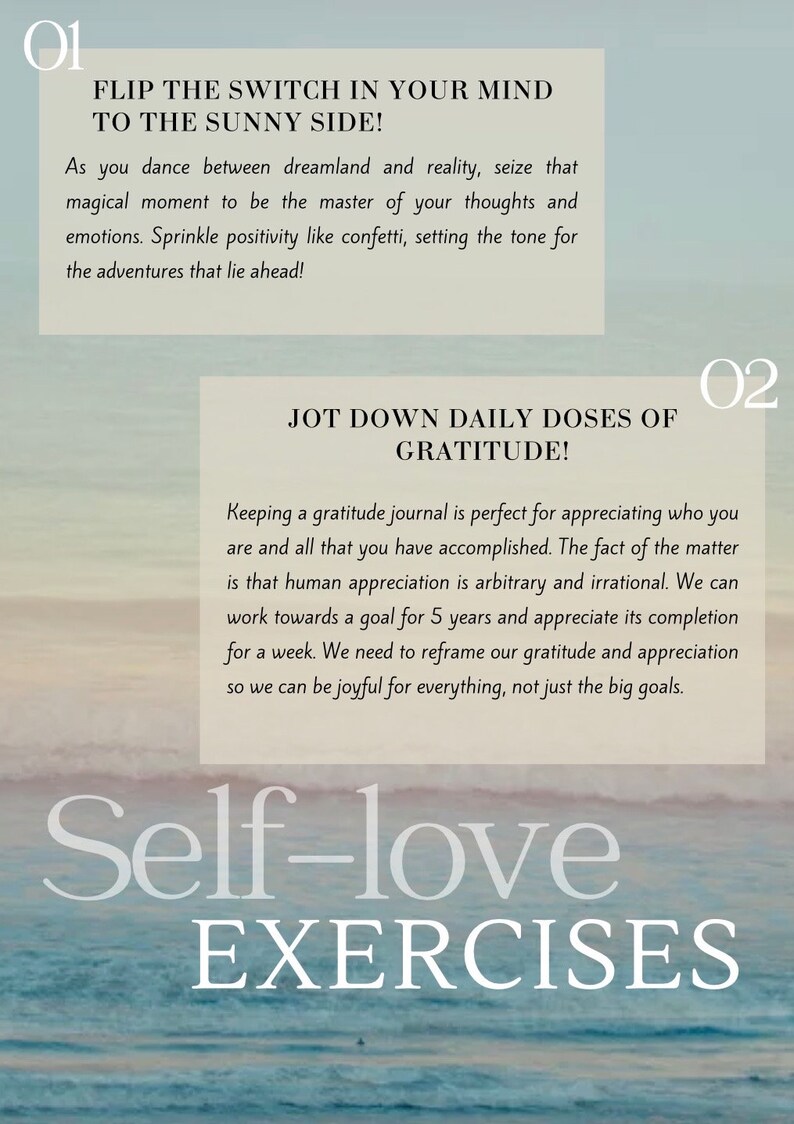 Self-love Bundle: Book, Worksheets, and Affirmation Cards for Mind ...