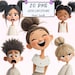 Squish Emotions Clipart Set - Etsy