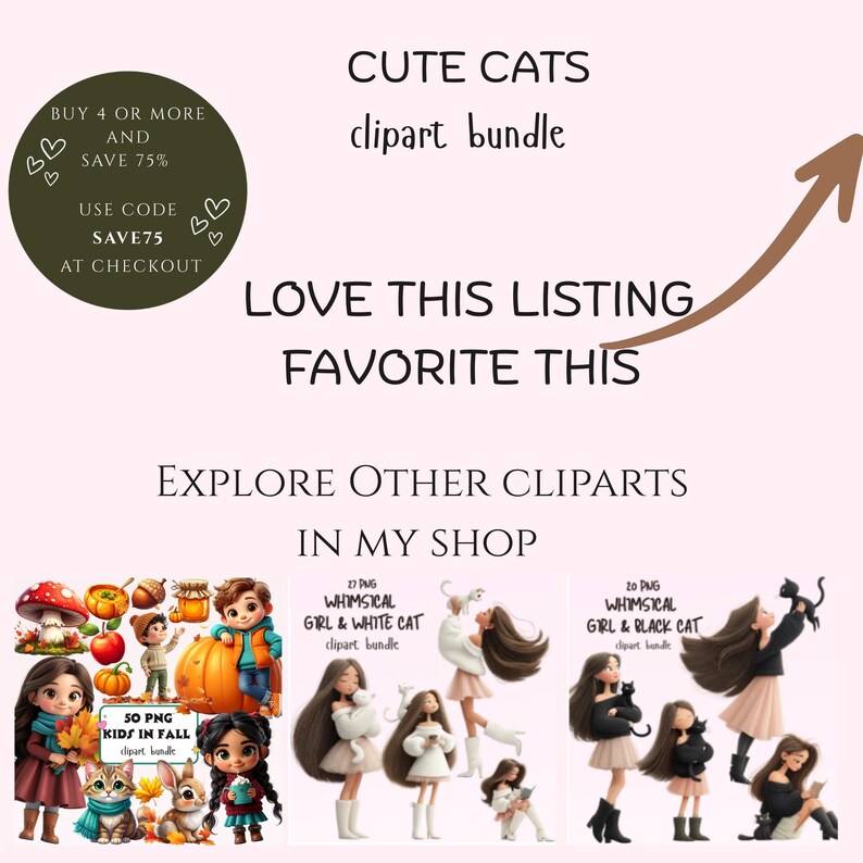 Cute Cat Clipart Cartoon Cat Breeds PNG Adorable Kitten Clipart Cute ...