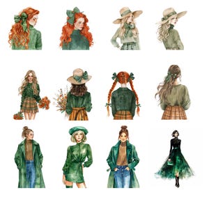 Autumn Watercolor Clipart Bundle: Cozy Fall Graphics, Commercial Use ...