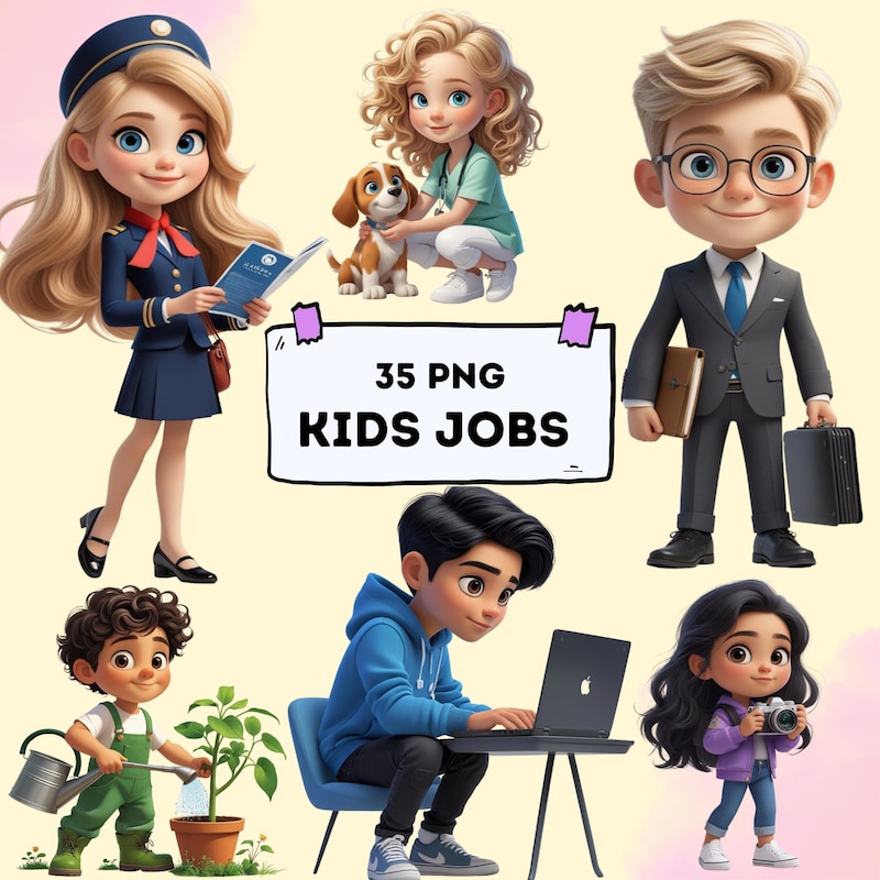 Career Day Clip Art - Etsy
