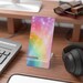 Display Stand for Smartphone, Rainbow Glitter Look, Iphone, Android ...
