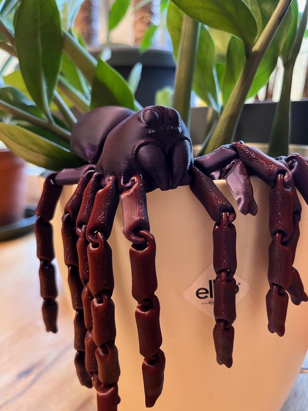 Flexible Giant Spider STL – 3D Printable Articulated Creepy Crawly, No ...
