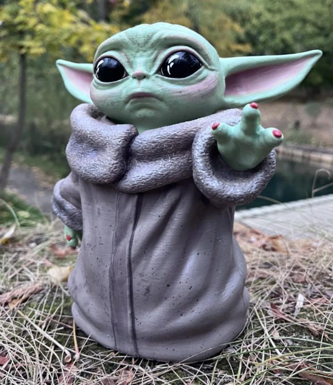 Baby Yoda STL 12-part Highly Detailed 3D Printable Figurine for ...