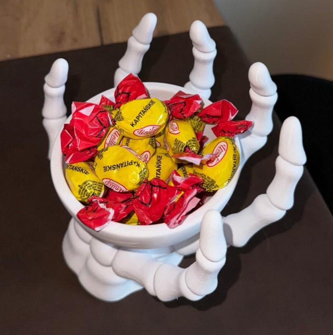 Skeleton Hand Candy Bowl STL – 3D Printable Halloween Candy Bowl - Etsy