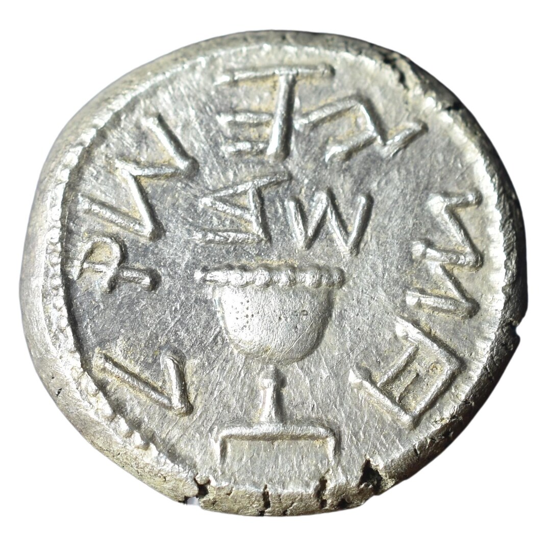 Sterling Silver Judaea Half-shekel Coin: Jerusalem, Year 2 Replica - Etsy