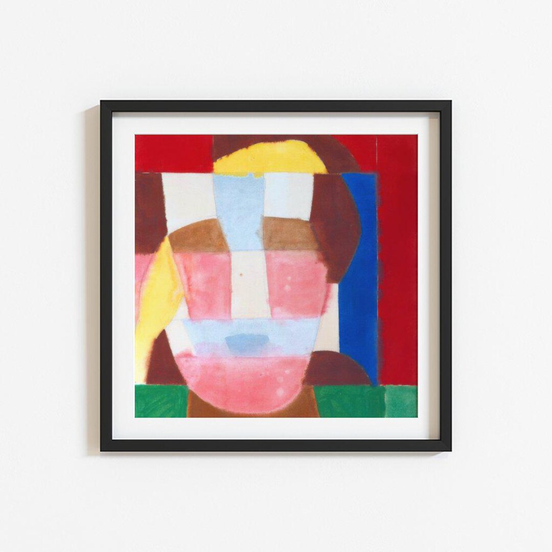 Colorful Abstract Art T-shirt, Geometric Design Wall Art, Modern Art ...