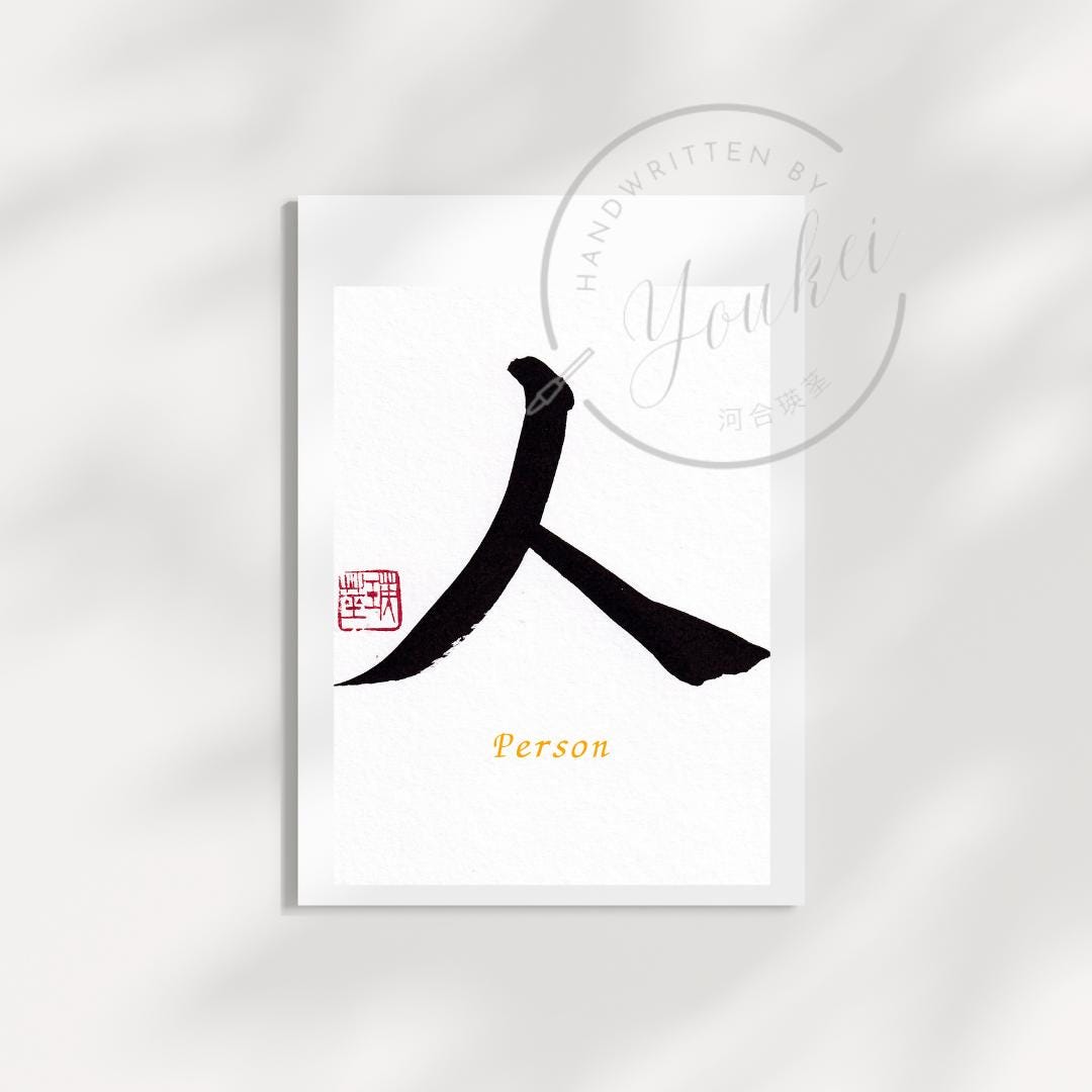 Handwritten Japanese Calligraphy Work. Wall Art. Wall Decor. Transform ...