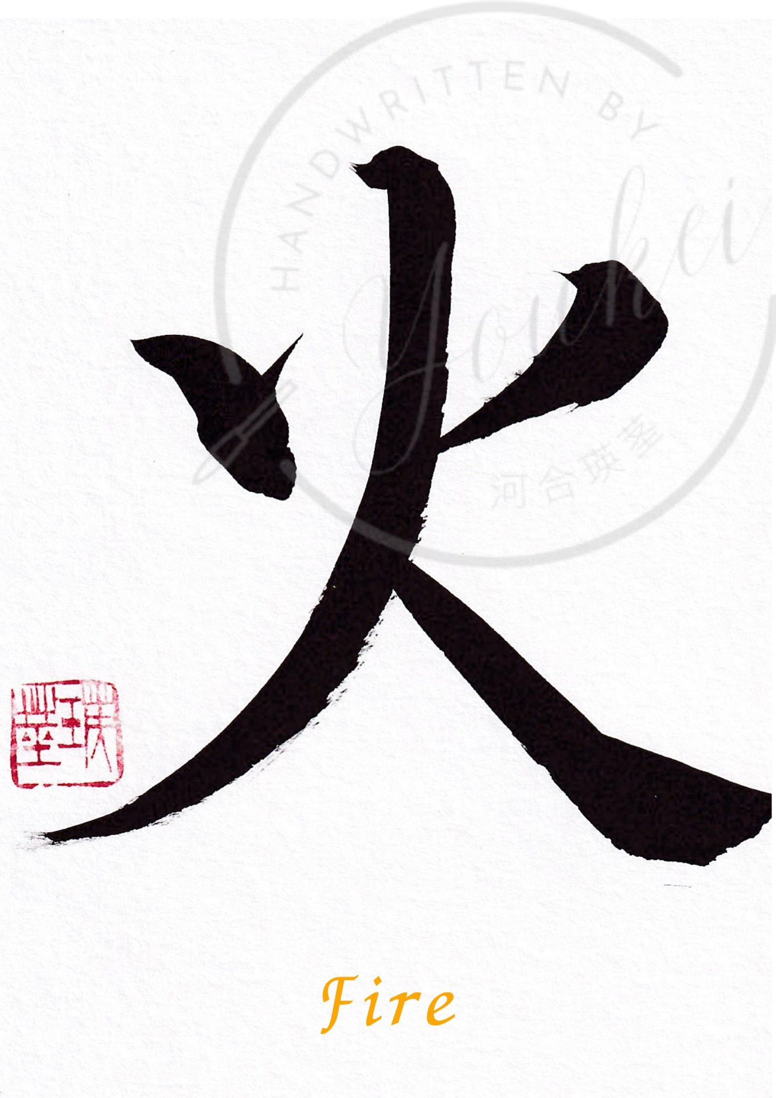 Handwritten Japanese Calligraphy Work. Wall Art. Wall Decor. Transform ...