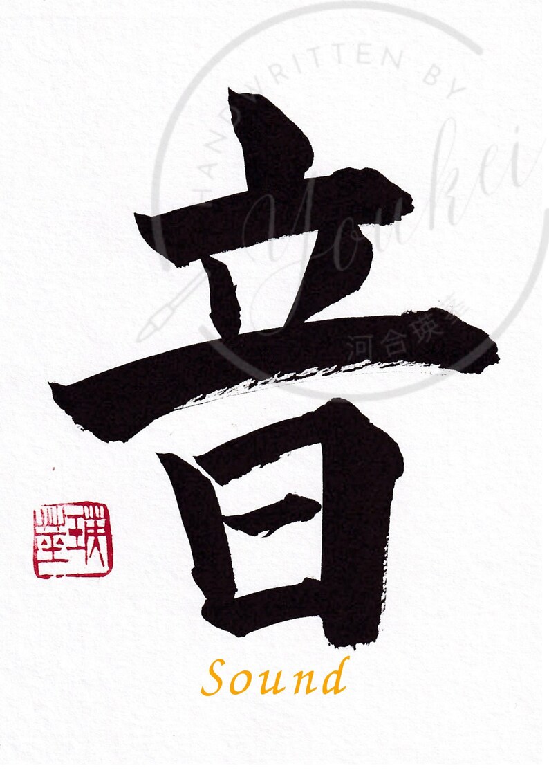 Handwritten Japanese Calligraphy Work. Wall Art. Wall Decor. Transform ...