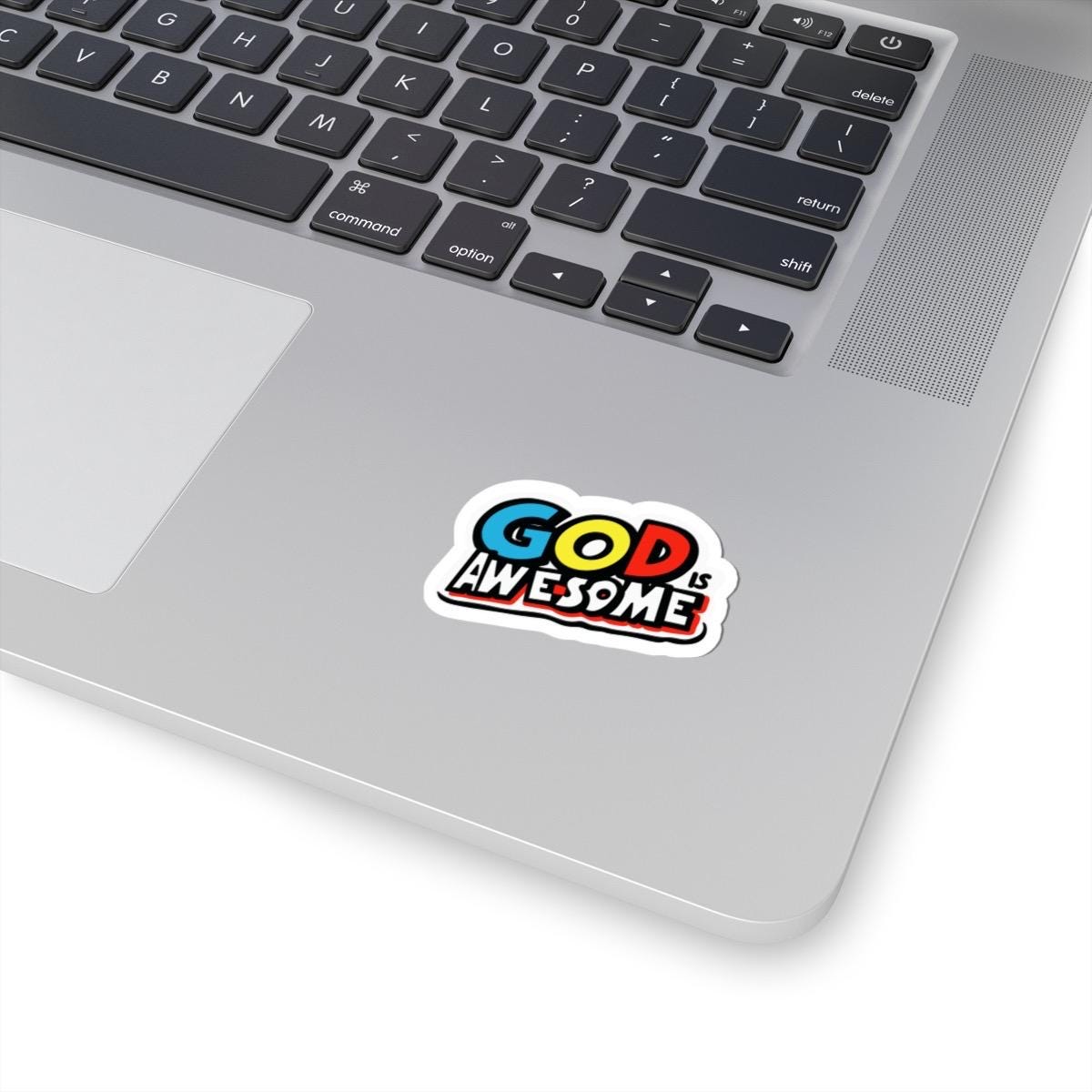 Faith-based Kiss-cut Stickers - Colorful God is Awesome, Jesus ...