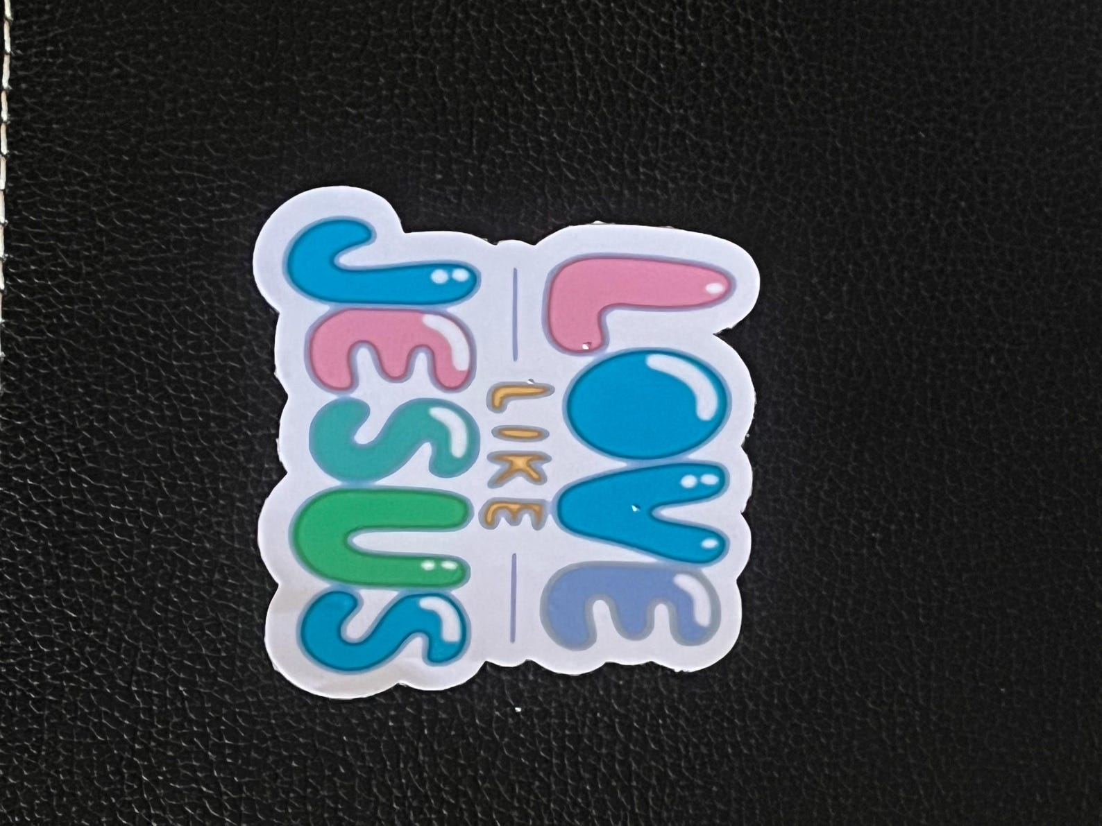 Christian Love Like Jesus Kiss-cut Stickers, Faith Based Religious ...