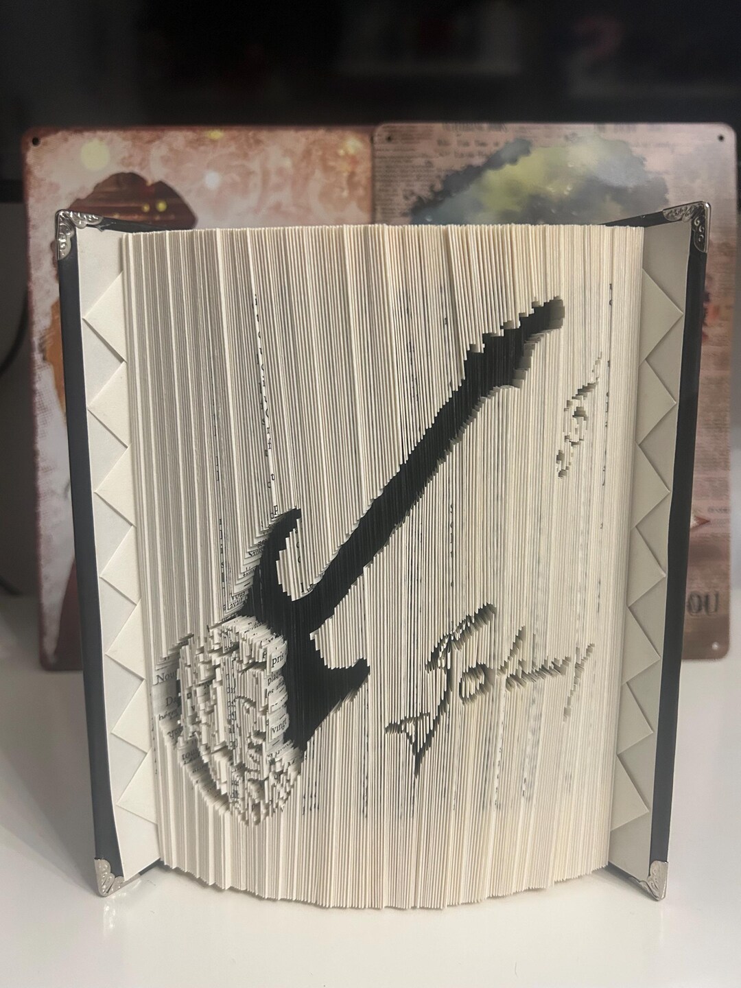 Johnny Book Sculpture - Etsy