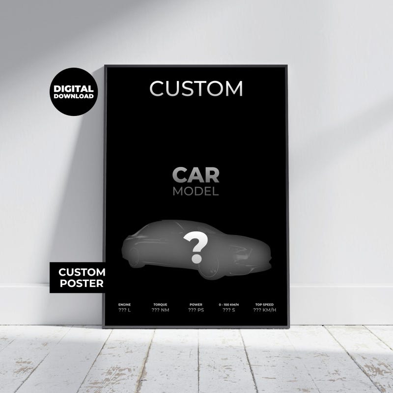 Car Posters - Etsy