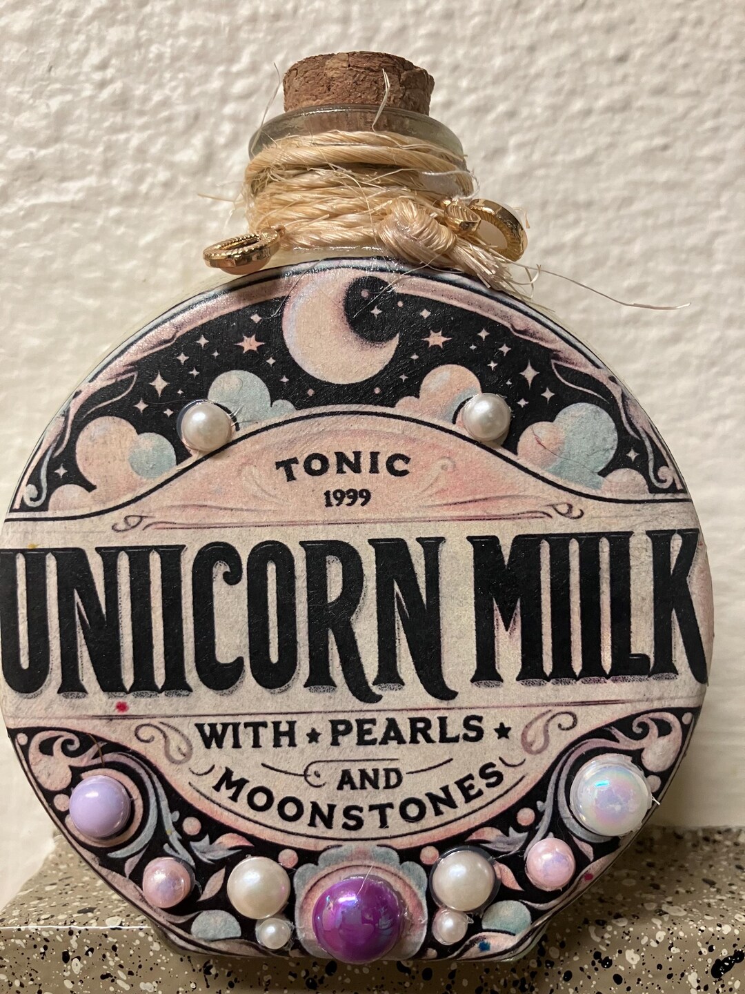 Unicorn Milk Fidget Spell Potion Bottle - Etsy