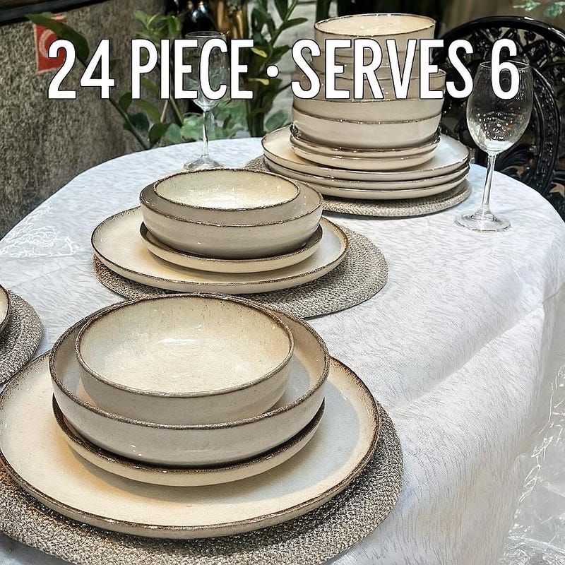 Ceramic Plate Set - Etsy