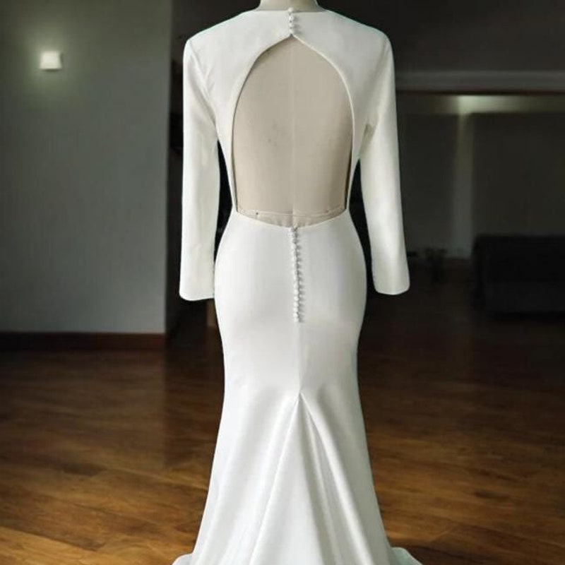 Keyhole Back Dress - Etsy