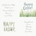 Watercolor Happy Easter Clipart: Hand-painted Lettering (PNG) - Etsy