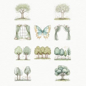 Fairy Tale Clipart - Princess and Prince PNG Set - Cute Castle ...