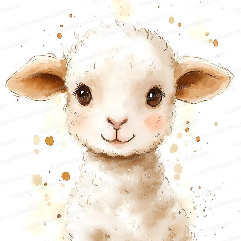 Baby Lamb - Etsy