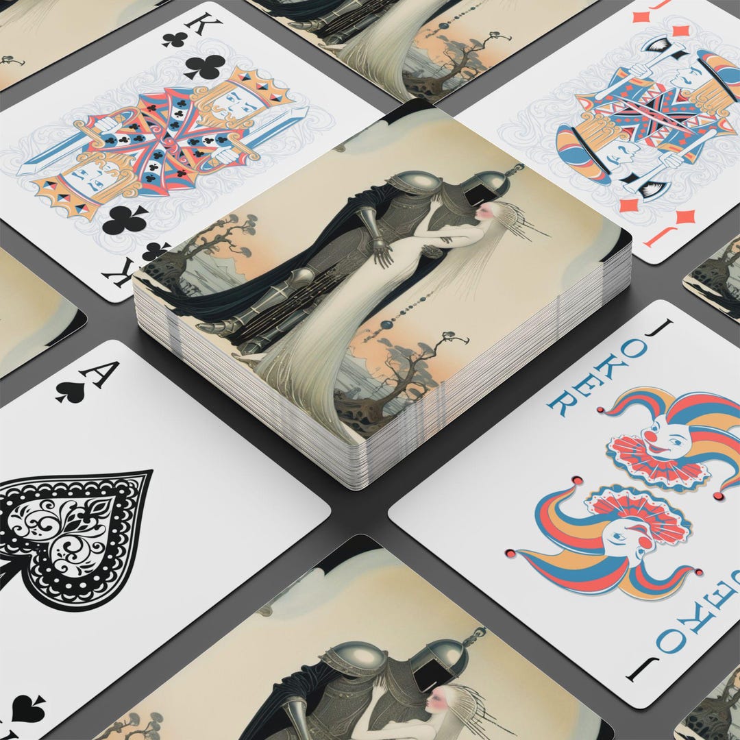 Playing Cards, Ethereal Deck of Cards for Poker, Magic, Card Games ...