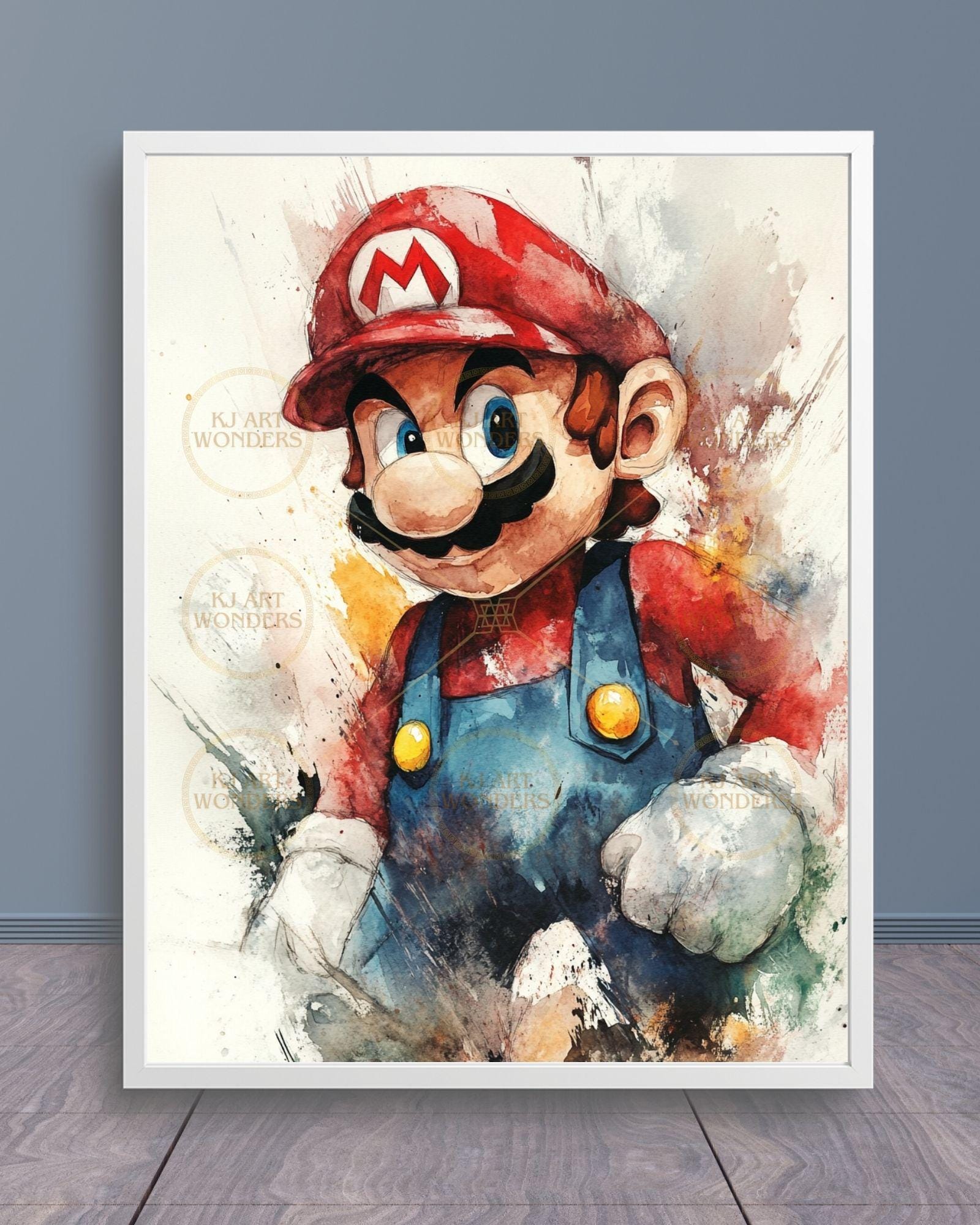 Super Mario Bros Wall Prints, Mario, Gaming, Digital Download - Etsy