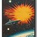Retro Space Wall Prints, Astronaut, Digital Cosmic Art, Vintage - Etsy