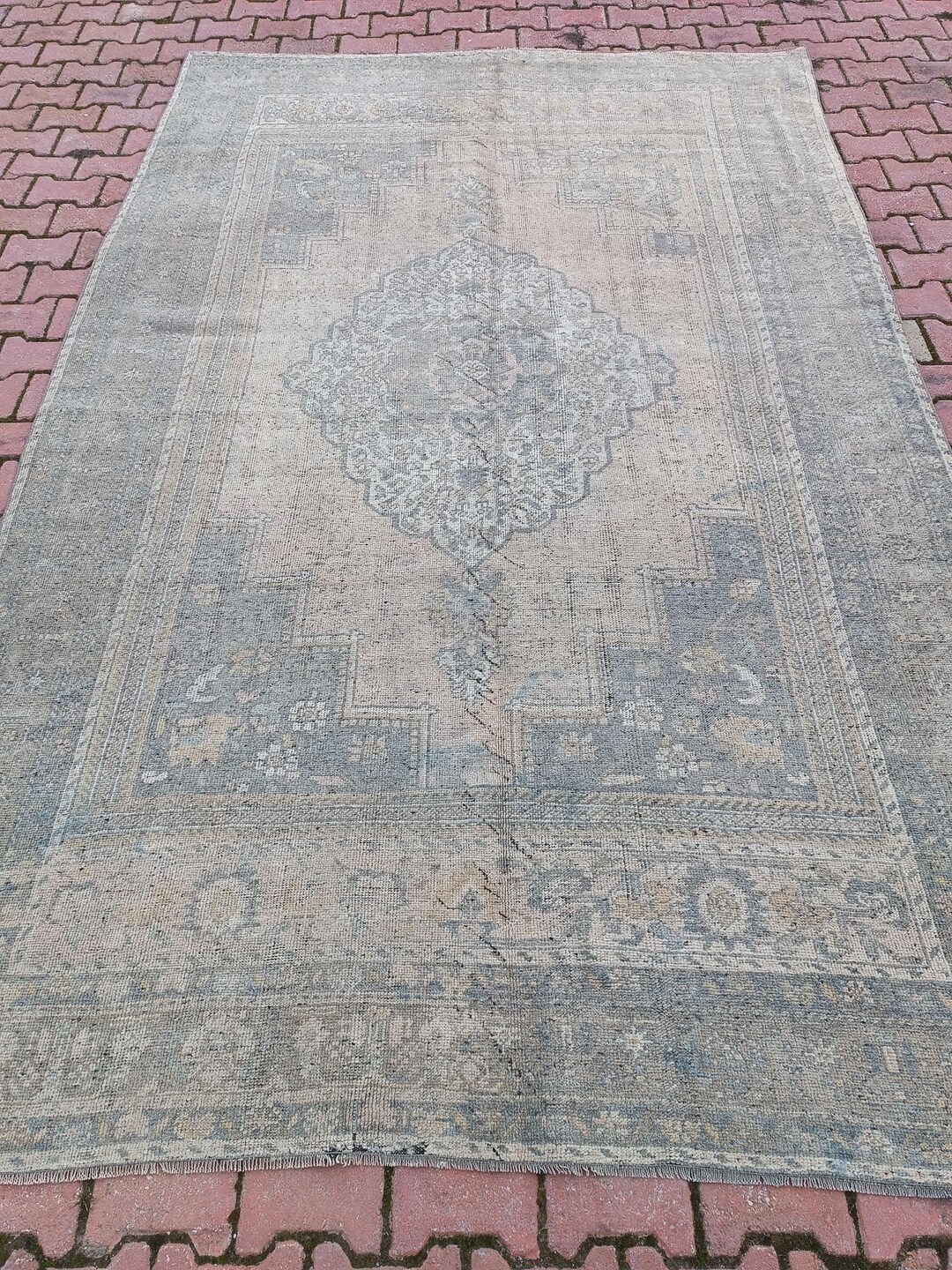 7x11 Wool Flat Weave Rug,7x11 Large Neutral Rug, 7x11 Low Pile Area Rug ...