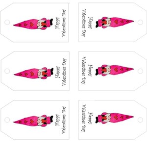 Valentine Gift Tags Digital - Etsy