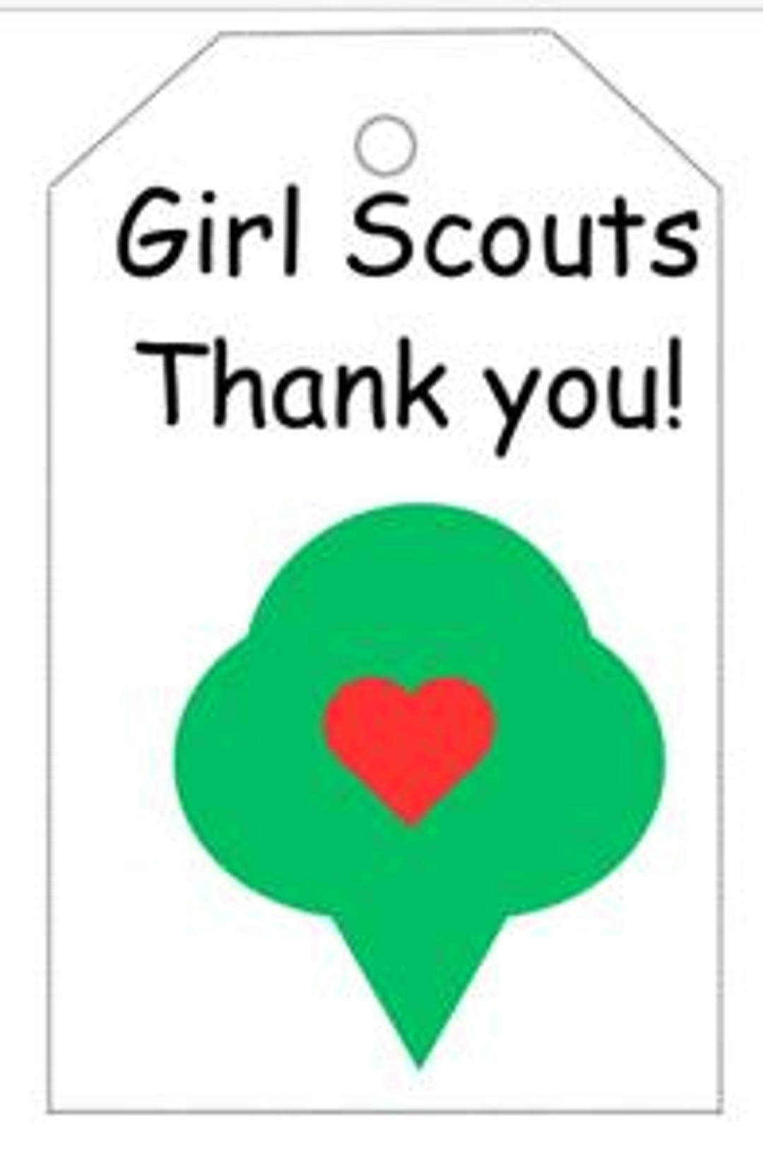 Girl Scout Tags Digital - Etsy