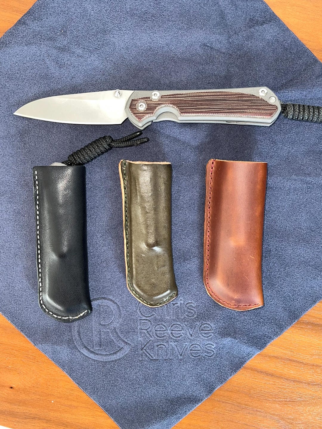 Custom Leather Knife Sleeve / Sheath for Chris Reeve Sebenza - Etsy