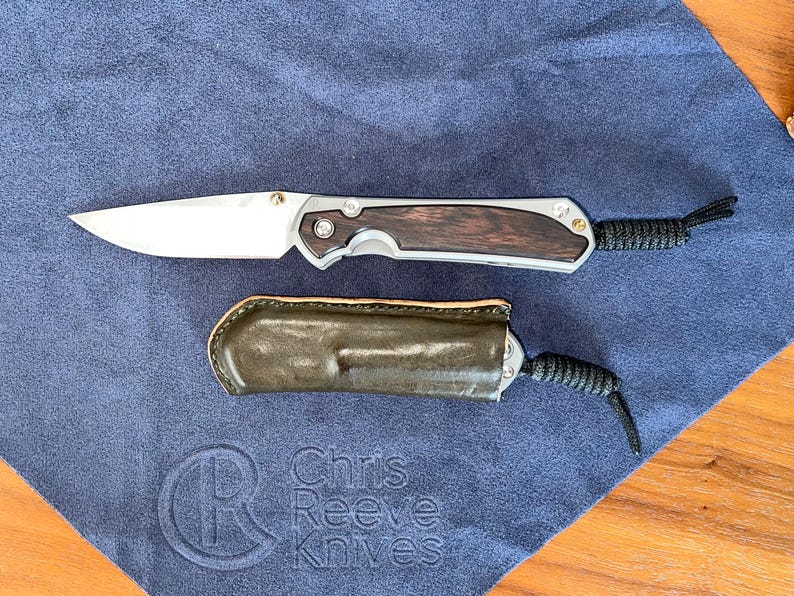 Custom Leather Knife Sleeve / Sheath for Chris Reeve Sebenza - Etsy