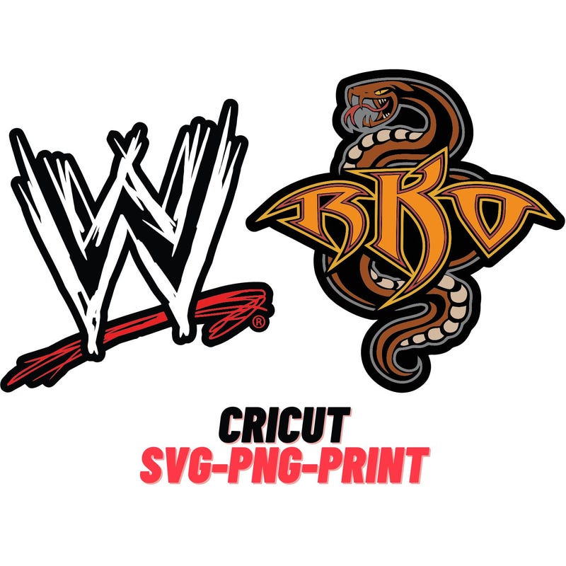 Wwe Wall Decal - Etsy