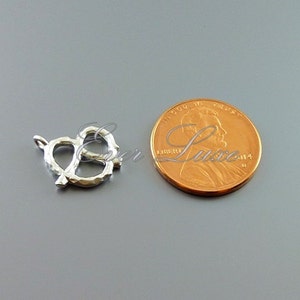 2 Pretzel Heart Charms, Modern Jewelry Designs, Supplies for Making ...