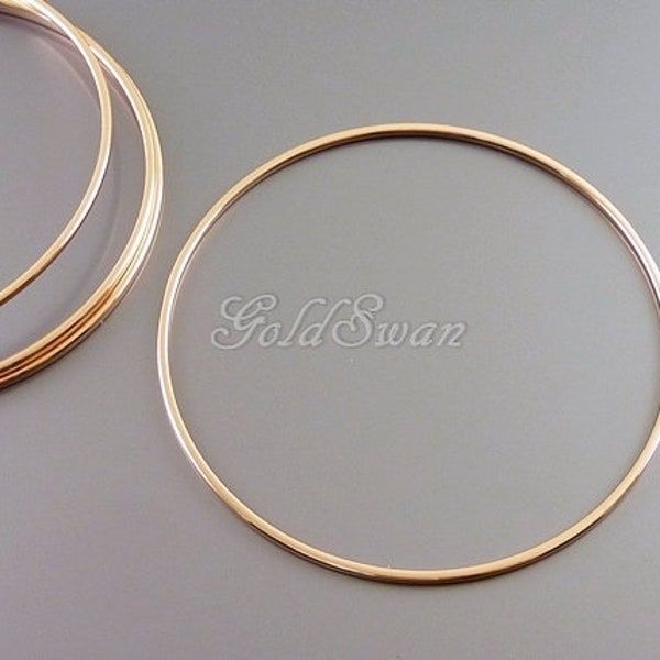 Gold Circle Pendant - Etsy