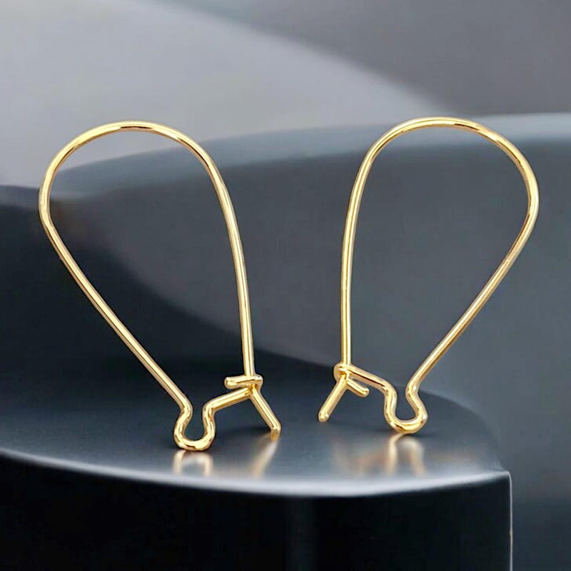 Kidney Ear Wires - Etsy