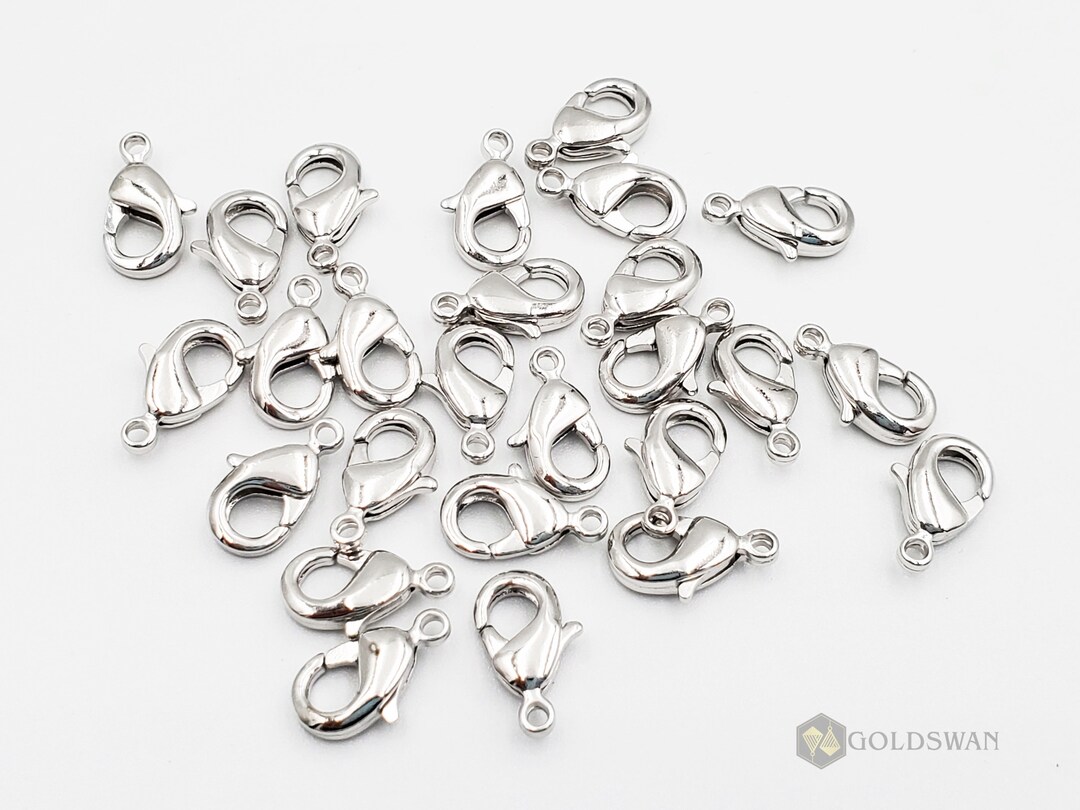 10 Pcs High Quality Large 12mm Clasps for Jewelry, Necklace, Bracelet ...