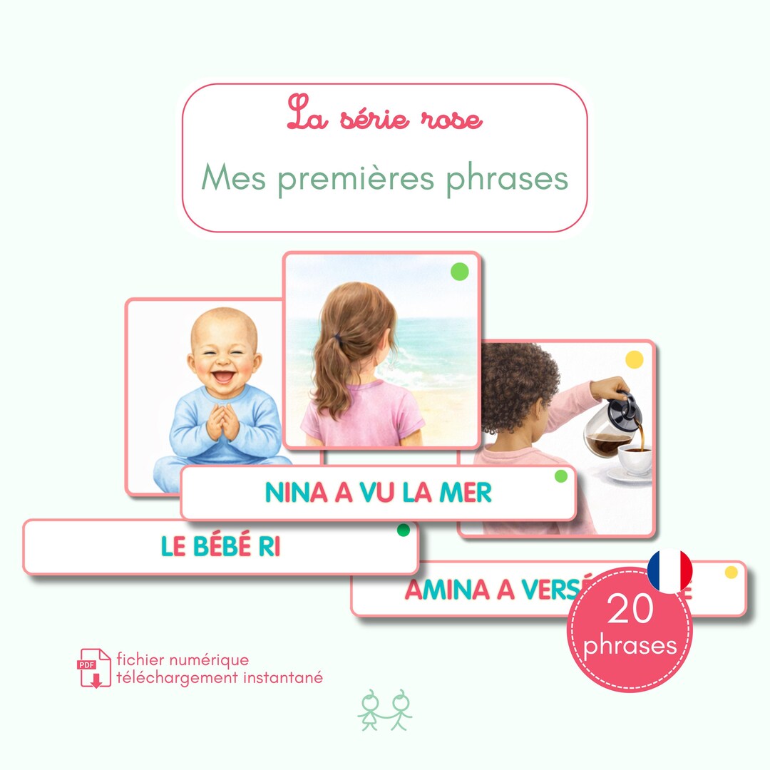 Picture Cards for My First Sentences – First Words – Pink Series ...
