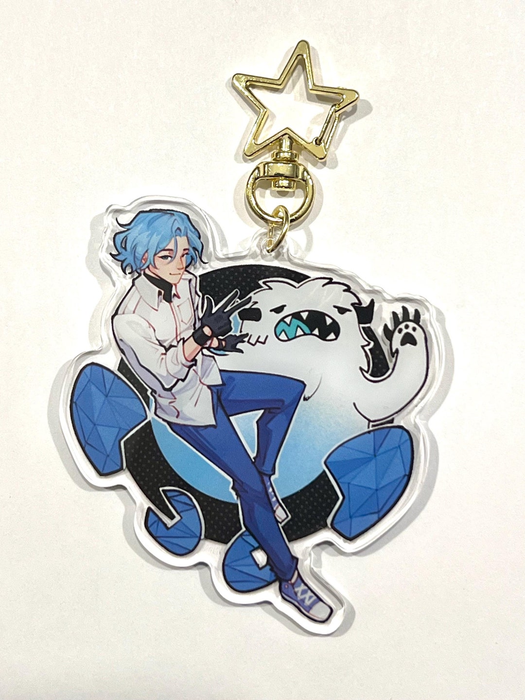 Langa Hasegawa Snow SK8 the Infinity Skateboard Anime Acrylic Charm ...