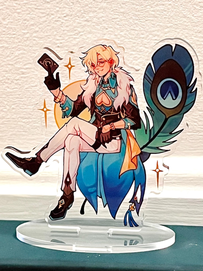 Aventurine & Dr. Ratio Honkai Star Rail Acrylic Standee Set - Etsy