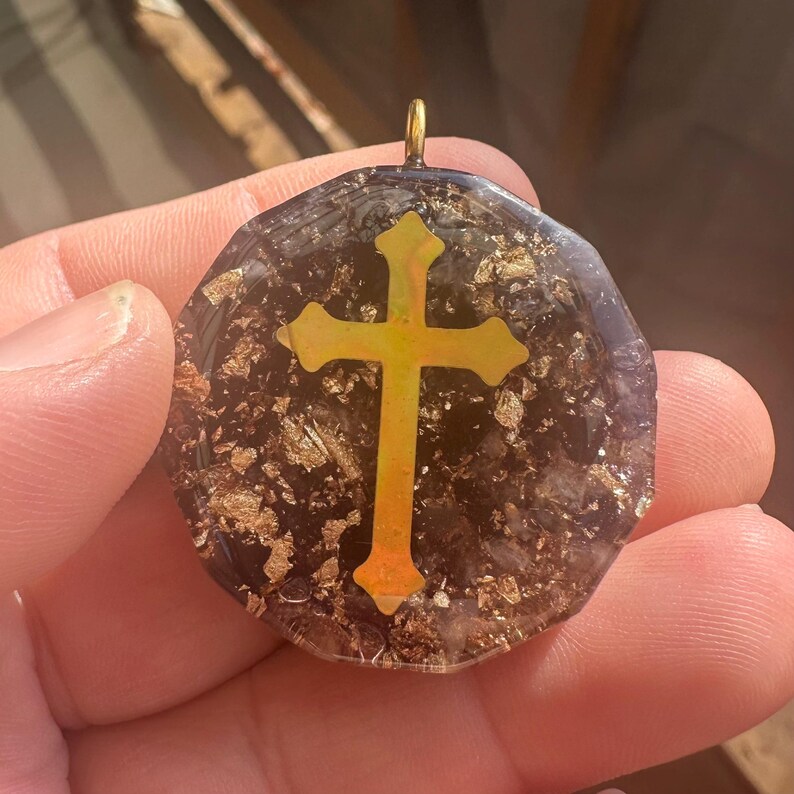 Orgonite “divine Shield” – Protection, Grounding & Inner Strength ...