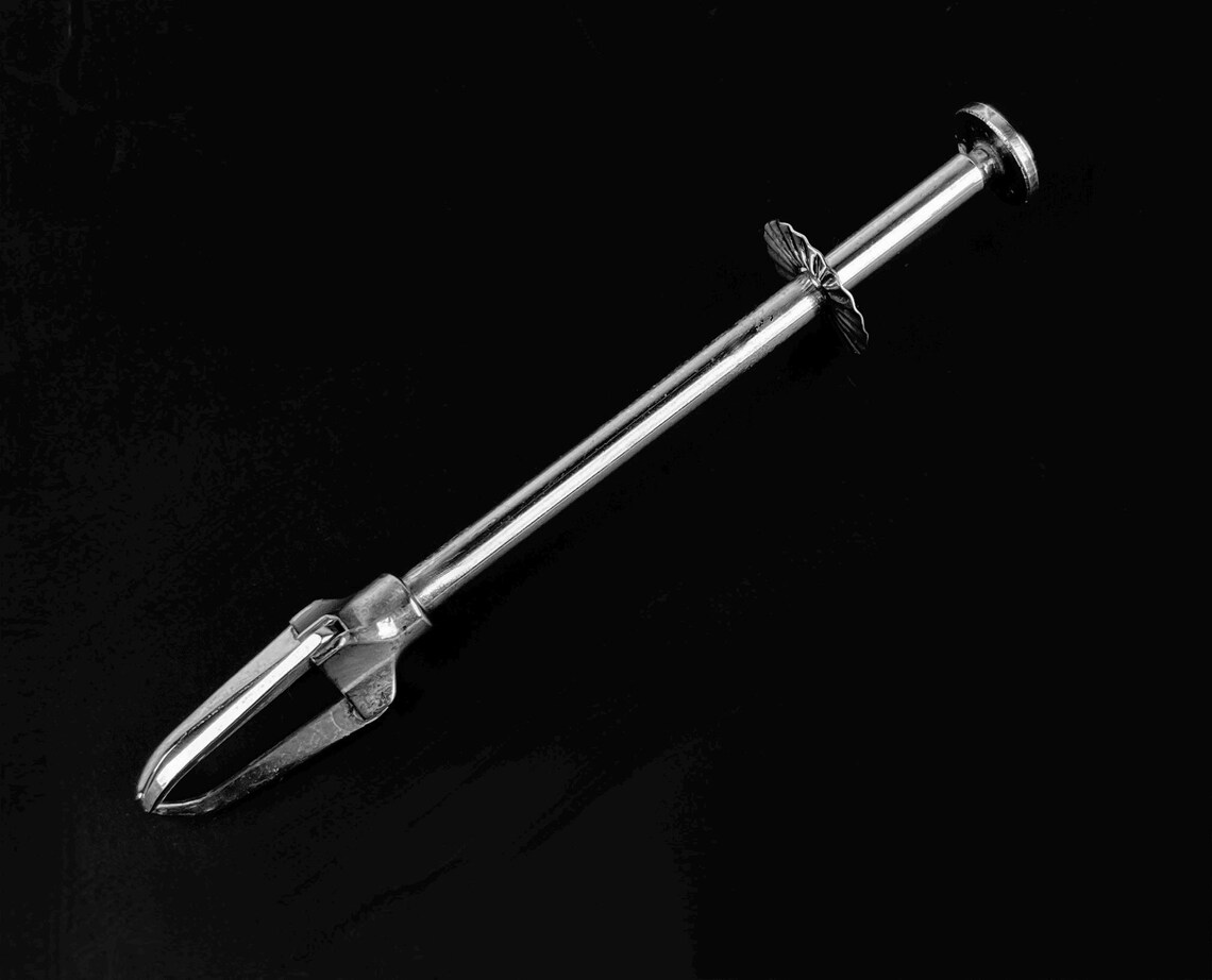 Vintage Mechanical Spring Tong Cocktail Cherries Olives sugar Cubes ...