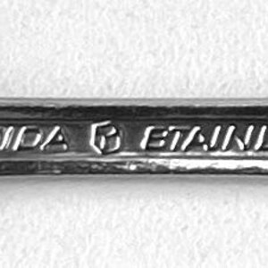 20 Pc Oneida Cube Dover Flatware Set 4 X 5 Piece Place Settings Dinner ...